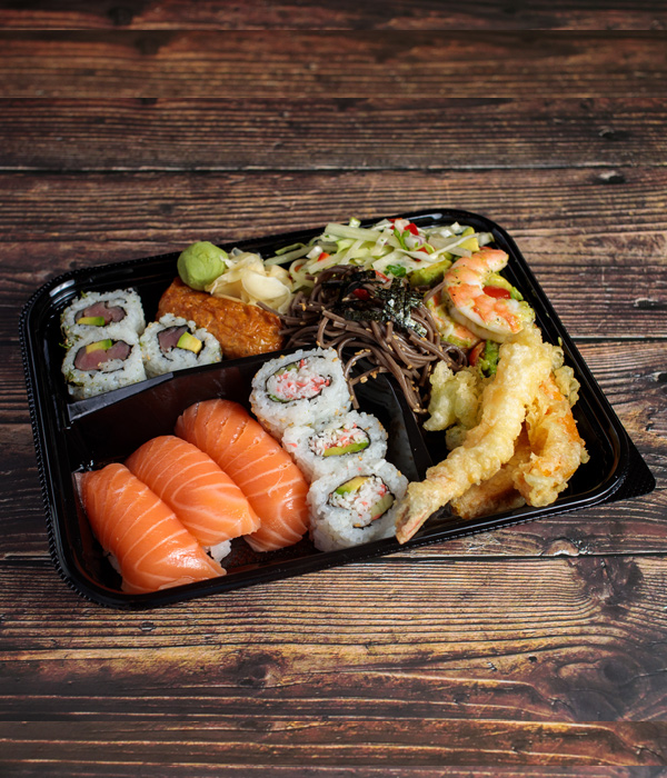 #11. Sushi Bento Plate – Julie's kitchen Online Order | 50 Post Street ...